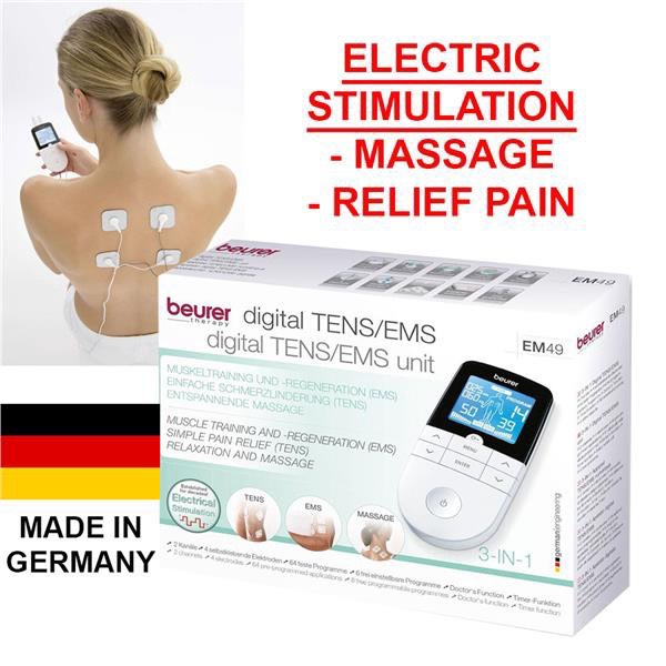 BEURER TENS/EMS EM49 Electric Stimulation ELECTROSTIMULATION Machine ...