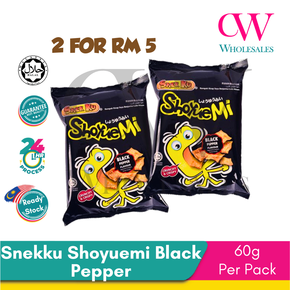 RM5 Snek Ku TamTam MiMi ShoyuMi Black Pepper Cheese Ring Double Decker Pick any 2 RM5 Bulk Pack ...