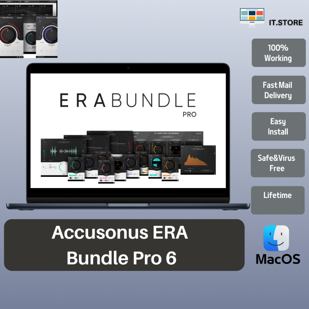 Accusonus ERA Bundle Pro 6 Lifetime for Intel and M1 Chip Apple ...