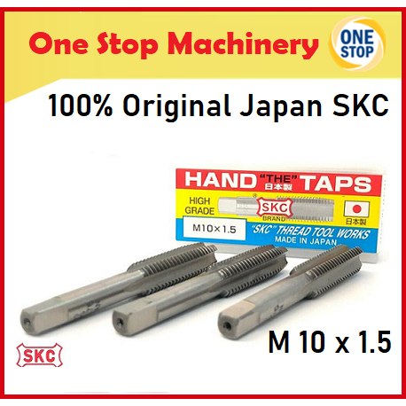 Original Japan SKC Hand Taps Set 3Pcs (MM Size ) For Professional Thread Tools Machinery ...