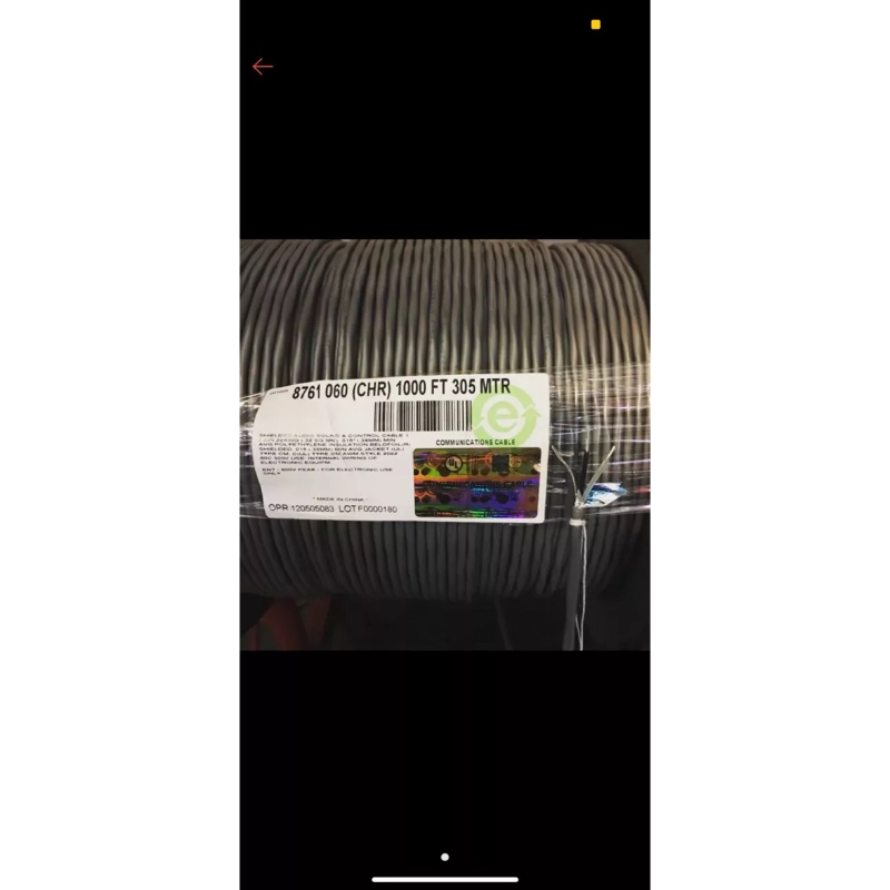 100m Belden Signal Cable 8761 | Shopee Malaysia