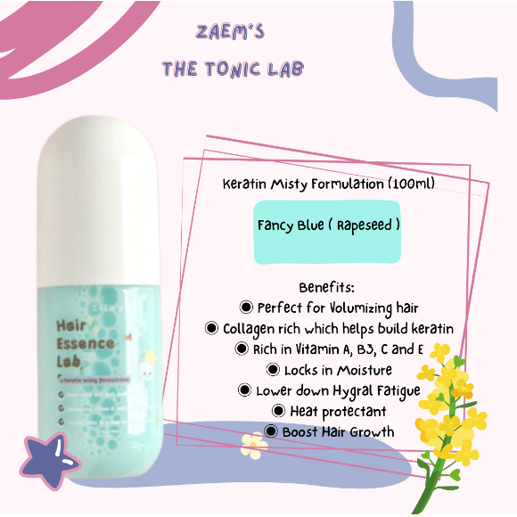 ZAEM'S The Tonic Lab Hydra Scalp Refresher / Hair Growth Accelerator ...