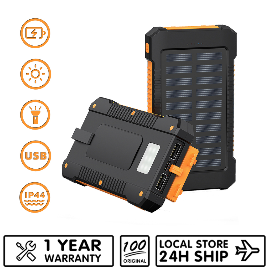 solar mini powerbank 8000mah outdoor power smart size portable ...