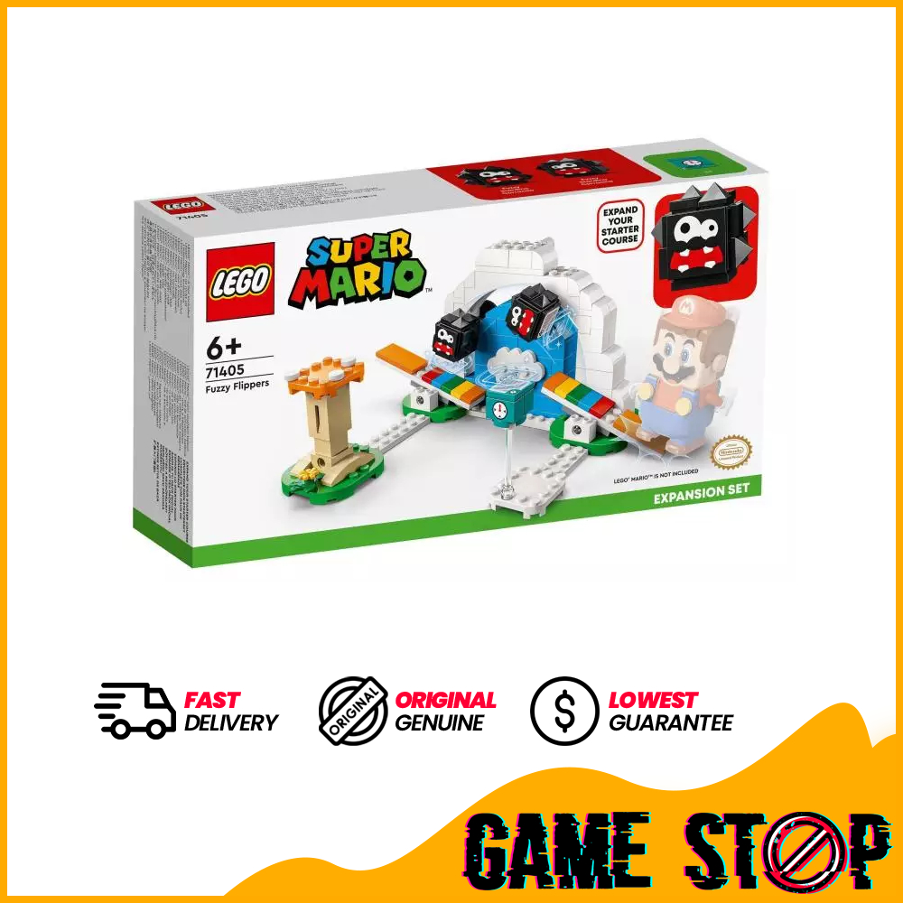 LEGO Super Mario Fuzzy Flippers Expansion Set 71405 Building Toy Set ...