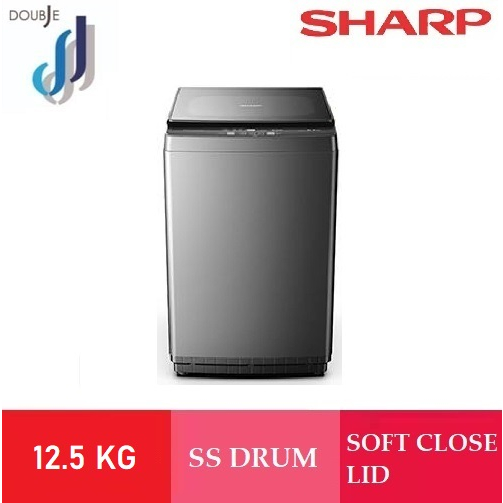 Sharp 12.5KG Fully Auto Washing Machine Premium Model Series ESX-1221 ...