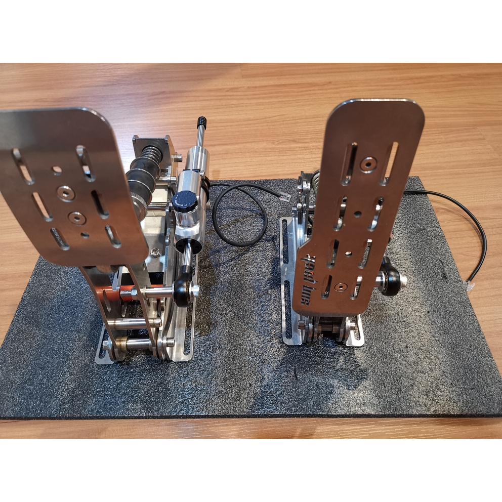 [UPGRADED!!] SIMJACK PRO Sim Racing Load Cell 3-Pedal Set (Plug & Play ...