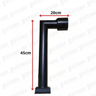 Lamp Pole UFO Solar street light pole Heavy Duty Galvanized Steel Split Connect Mounting pole ...