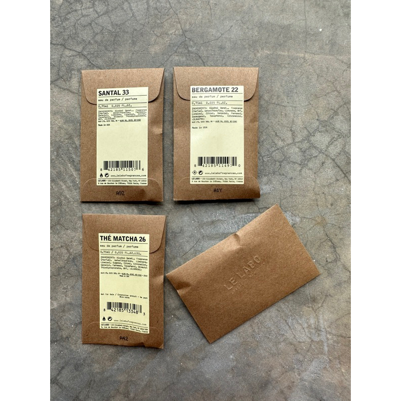 Le Labo vial 0.75ML Perfume vials /Authentic FLAGSHIPSTORE | Shopee ...