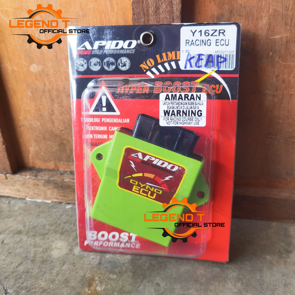 ECU Apido Racing Hyper Booster NO DYNO RS150 LC135 V8 RSX150 Y15ZR Y15 ...