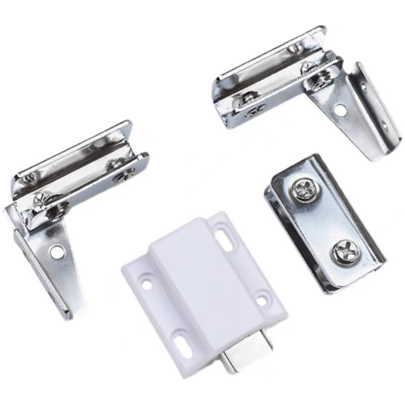 SLF High Quality Inner Hi-Fi Black / Chrome Hinges for Glass Magnet for ...