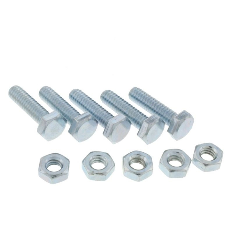 M8 (5/16”) [2.5 HUN] HEXAGON BOLT AND NUT/WASHER NUT SCREW/SKRU NUT ...