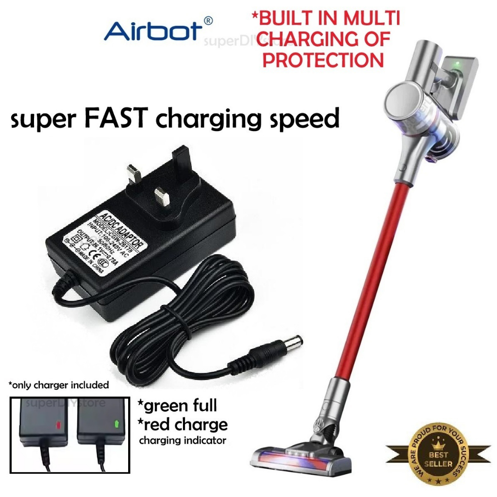 vacuum charger for Airbot Aura Cordless Vacuum Cleaner 19000Pa Handheld ...