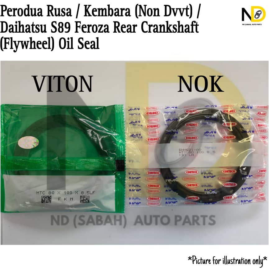 PERODUA RUSA / KEMBARA (NON DVVT) / DAIHATSU S89 FEROZA REAR CRANKSHAFT ...