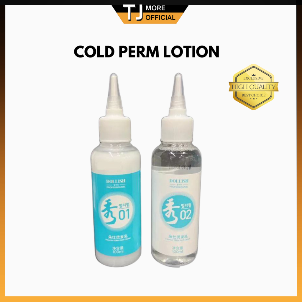 DOLISH Korea Cold Perm Lotion Cream Hair Perm Korean Style Speed Salon ...