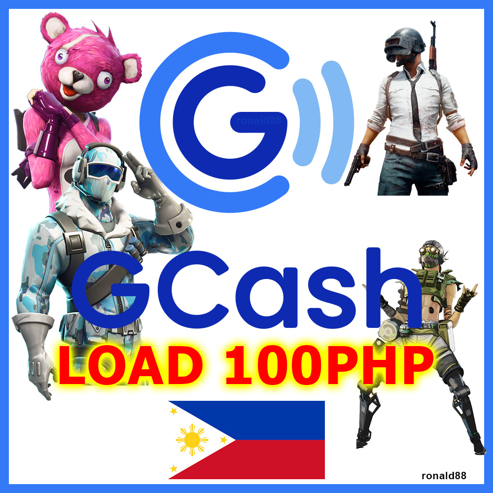 Direct Load GCASH 100PHP Pay Bills Games | Shopee Malaysia
