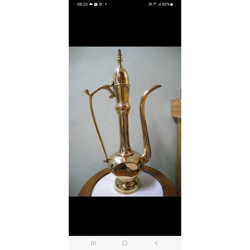 Teko aladdin tembaga saiz paling besar | Shopee Malaysia