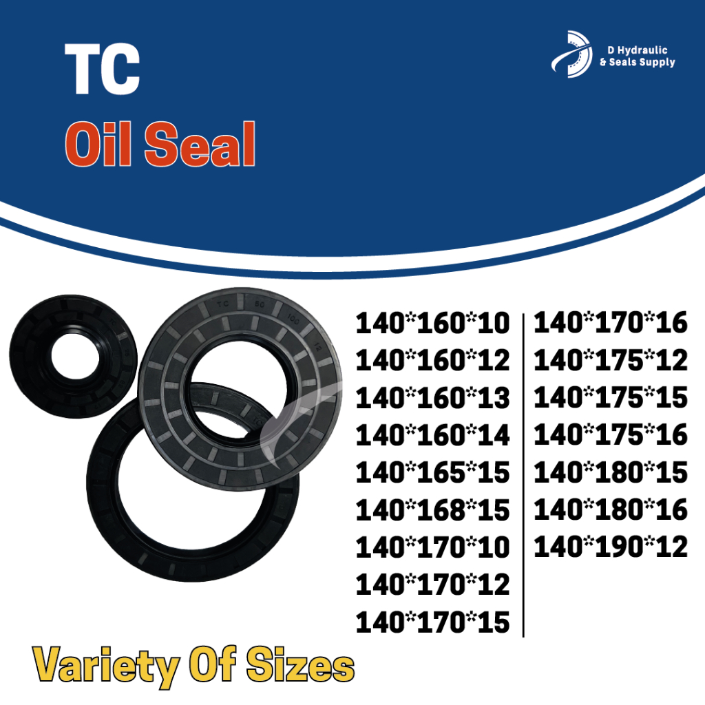 NBR TC OIL SEAL 140 (ID) OIL SEAL NBR TC (TC140X170X16/140X160X14 ...