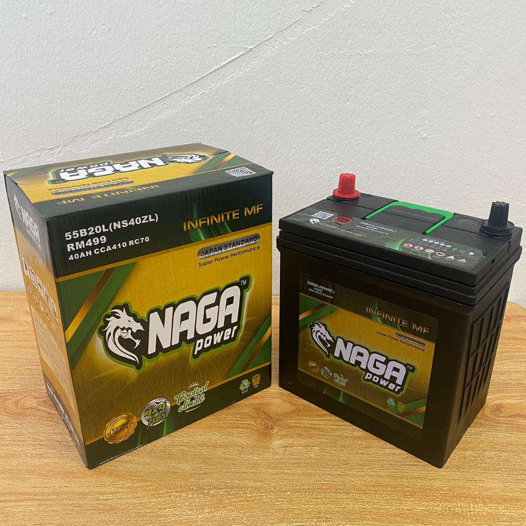 Naga Battery NS40ZL (Infinite) | Shopee Malaysia