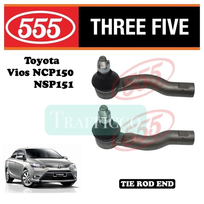 Toyota Vios NCP150 NSP151 TIE ROD END SE-T421 555 Japan | Shopee Malaysia