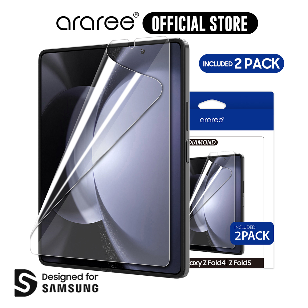 Araree Samsung Galaxy Z Fold 4/Galaxy Z Fold 5 PURE DIAMOND Screen ...