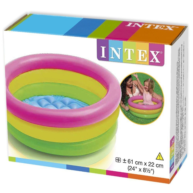 [LEM] INTEX 57106 / 57107 Kolam Renang Kanak-Kanak Mudah & Lantai ...