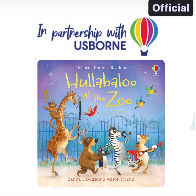 (Original) Usborne Hullabaloo at the Zoo Story Book | Shopee Malaysia