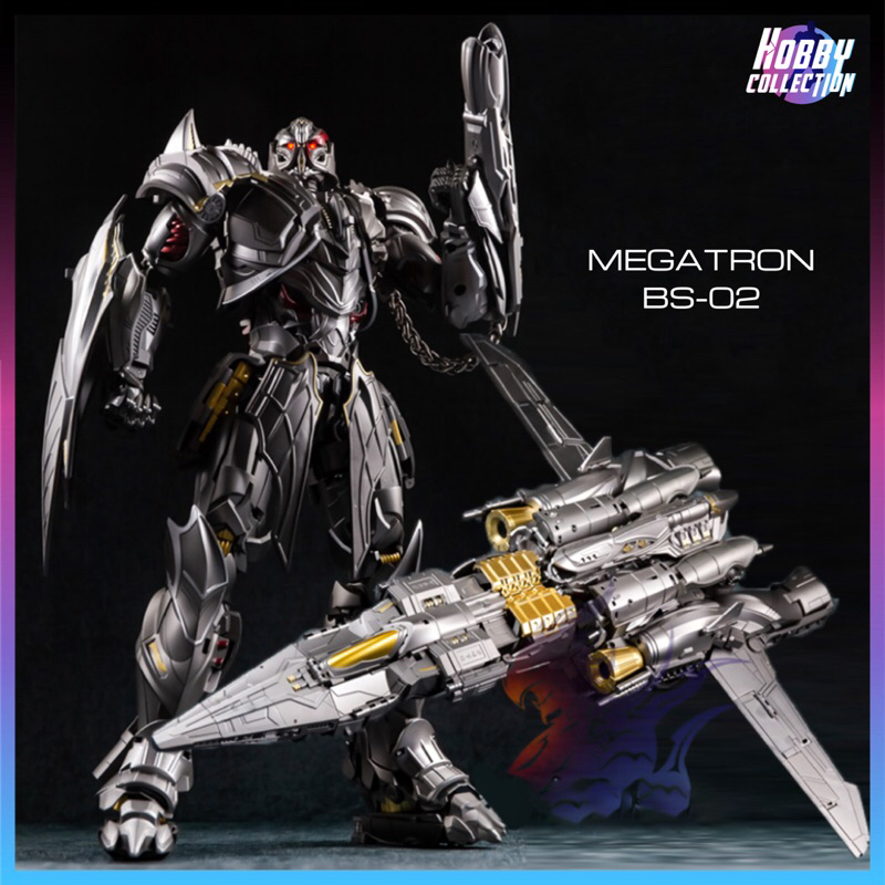 Megatron Action Figures BS-02 Transformers Megatron 31CM Diecast ...