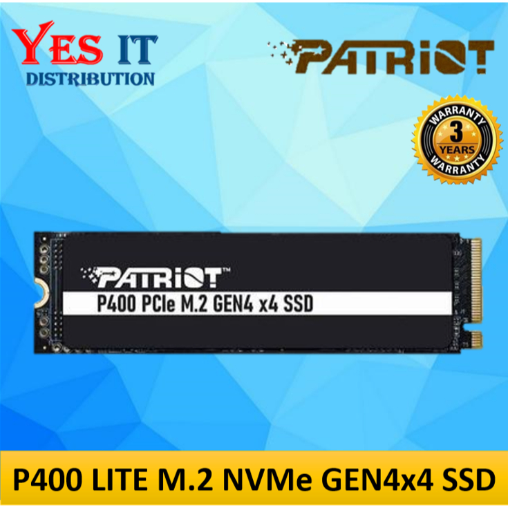 Patriot P400 Lite 1TB Gen4 NVMe PCIe 4.0 M.2 Internal SSD | Shopee Malaysia
