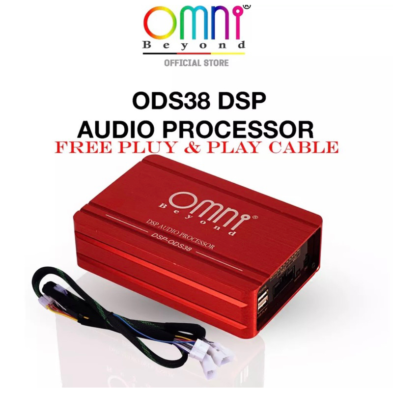 Omni Beyond Audio Processor DSP ODS38 | Shopee Malaysia