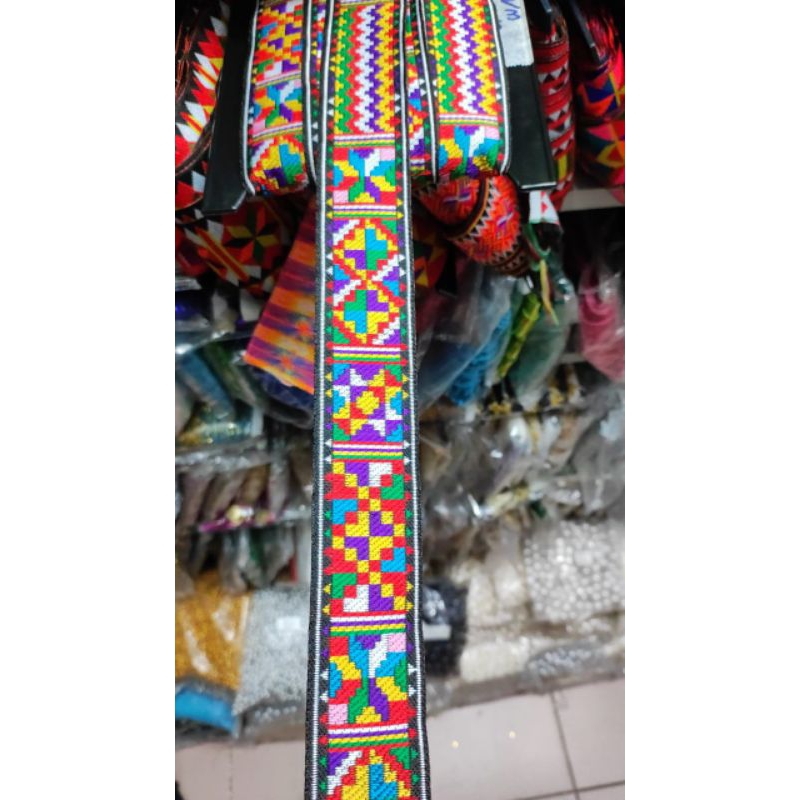 [New pattern] Embroidery Lace Linangkit Pattern Sabahan Costume ...