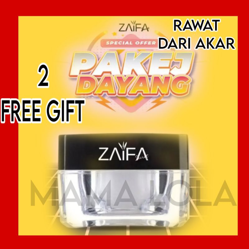 ZAIFA OXYGEN CREAM HQ RAWAT JERAGAT DARI DALAM+2🎁 | Shopee Malaysia