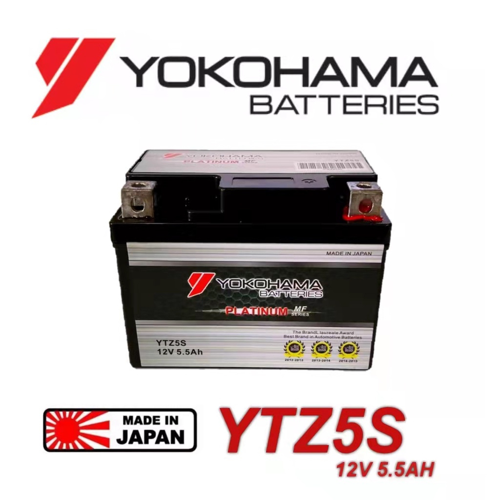 YTZ5 YTZ5S BATTERY YAMAHA LC135 V2 V3 V4 HONDA EX5 DREAM WAVE125 ...