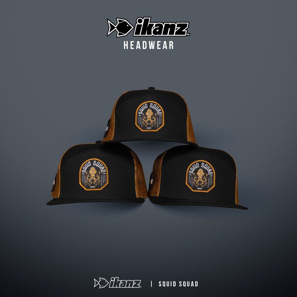 Ikanz Head Wear - Squid Squad Flat Brim 100% Authentic | Shopee Malaysia
