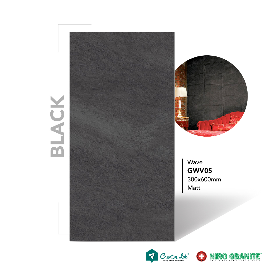 NIRO GRANITE TILES GWV05 WAVE 300x600mm | 6pcs per carton | Shopee Malaysia