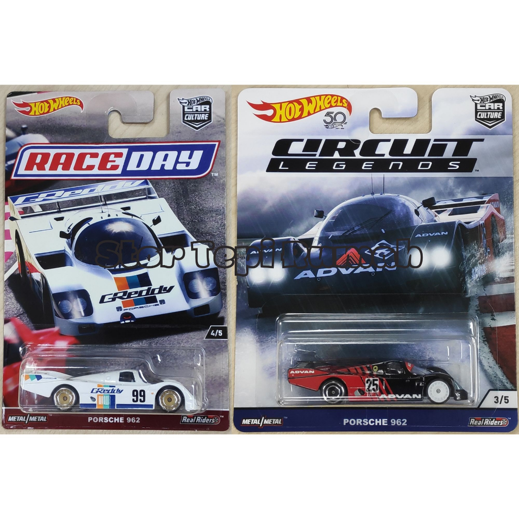 Hot Wheels Premium Porsche 962 [HW Car Culture Race Day Circuit Legends ...