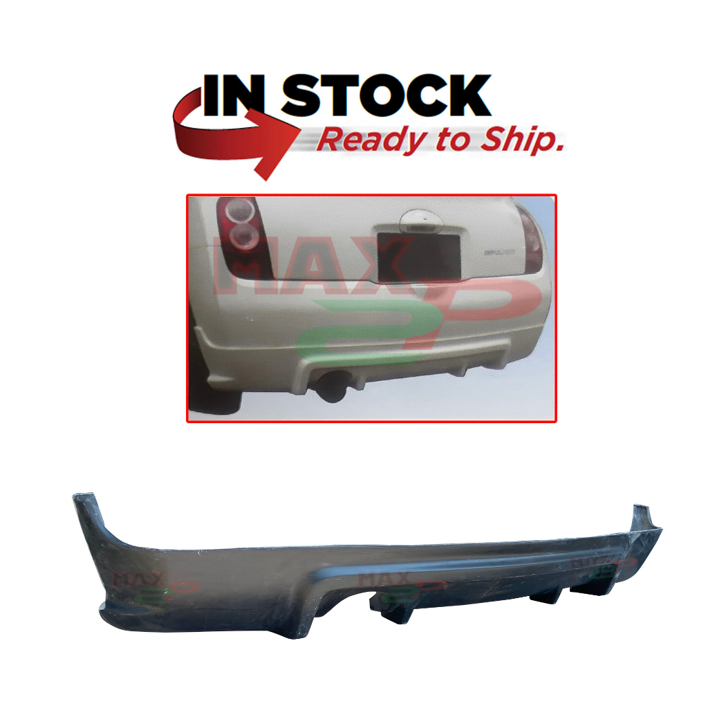 Nissan Impul Sporty Style Rear Back Skirt Lower Lip Spoiler Fiberglass ...