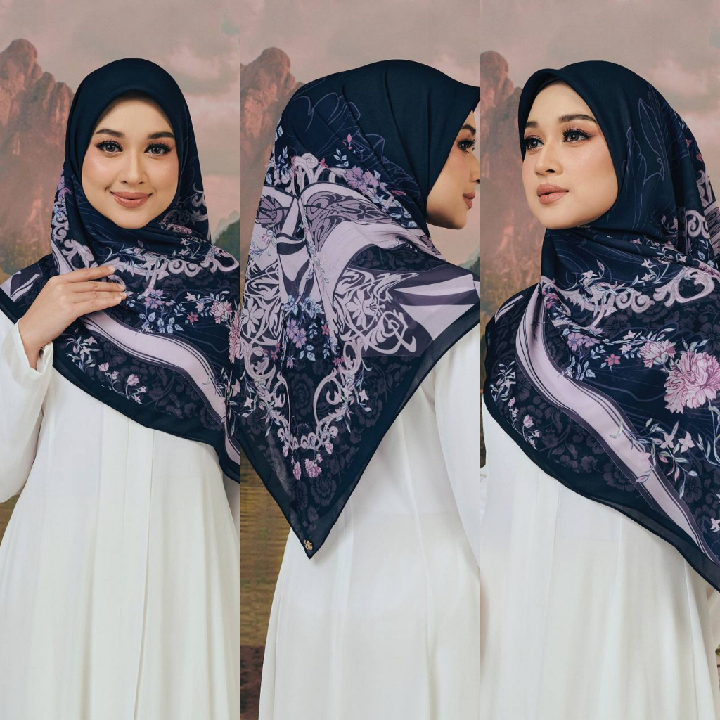 Maya Karin x SofeaRose Carissa Magika Bawal Premium Cotton Voile | Shopee Malaysia