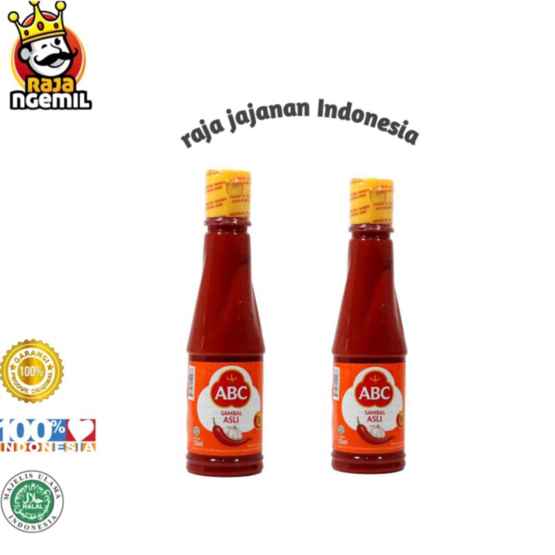 Saos abc sambal asli extra pedas saos dari Indonesia asli harga borong ...