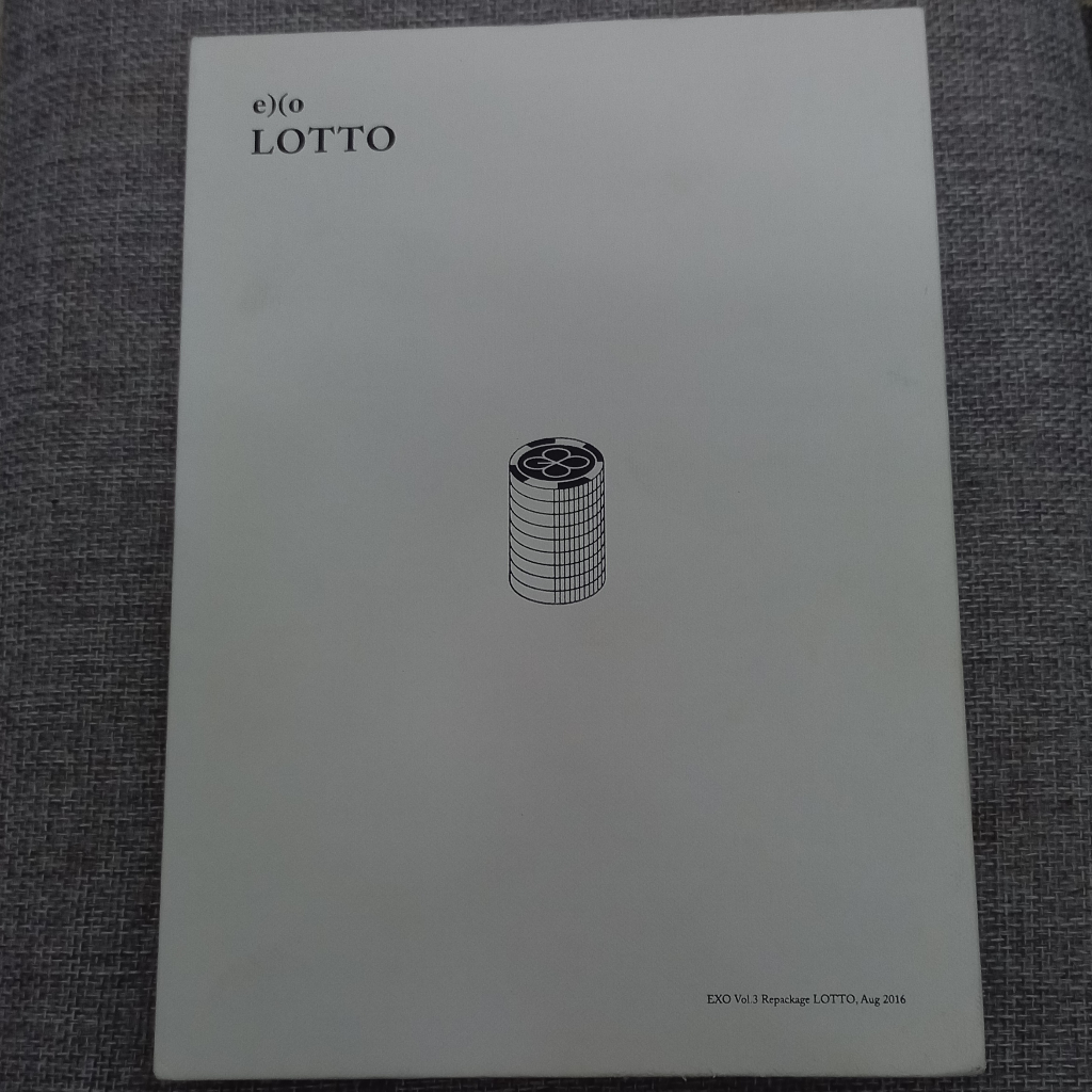 EXO - 3rd Regular Album Repackage LOTTO [Korean Ver.] | Shopee Malaysia