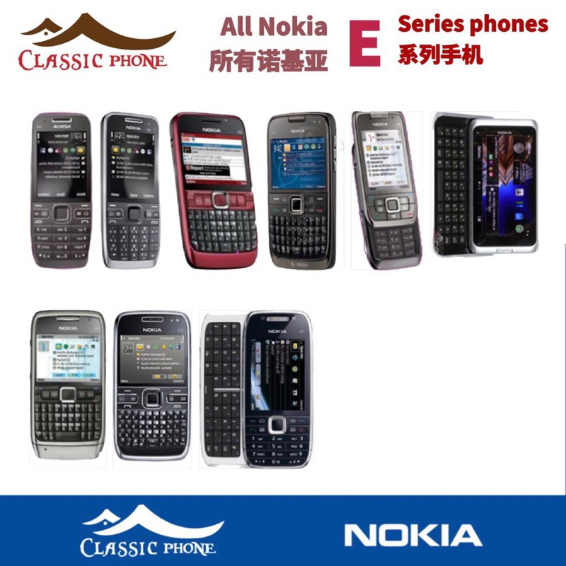 Original Nokia E52 E55 E63 E65 E66 E7 E71 E72 E75 used refurbished phone | Shopee Malaysia