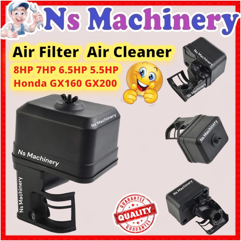 Honda GX160 GX200 Air Filter Air Cleaner Engine Enjin 5.5HP 6.5HP 7.0HP ...