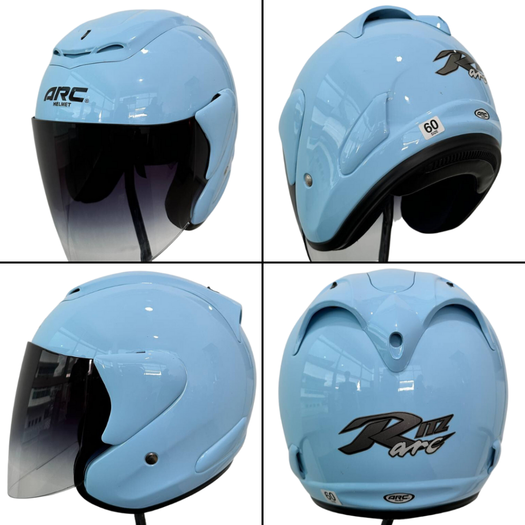 NEW COLOUR! ARC RITZ PASTEL COLLECTION (HELMET ONLY) | Shopee Malaysia