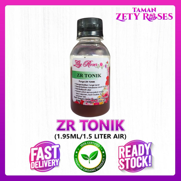 Zety Roses ZR Tonik Semburan untuk Kesuburan Tanah (90ml) | Shopee Malaysia
