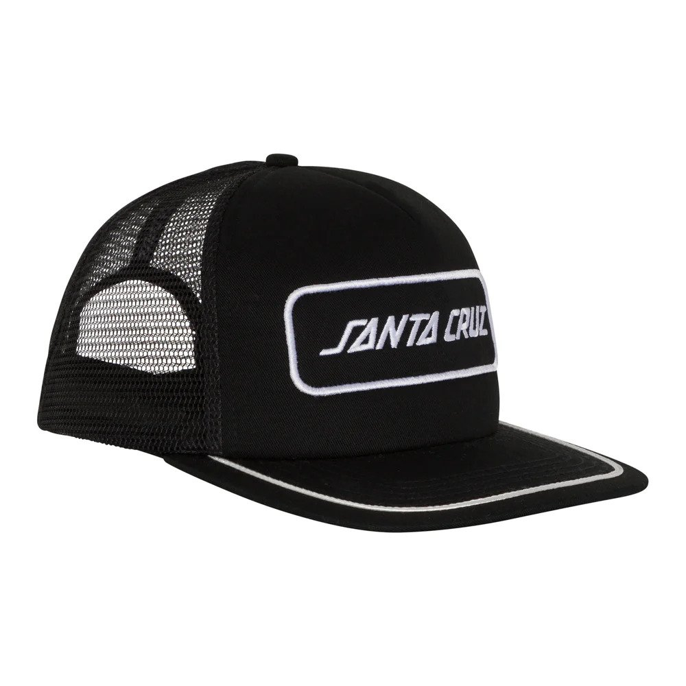 Santa Cruz Box Strip Trucker Hat ( Black ) | Shopee Malaysia