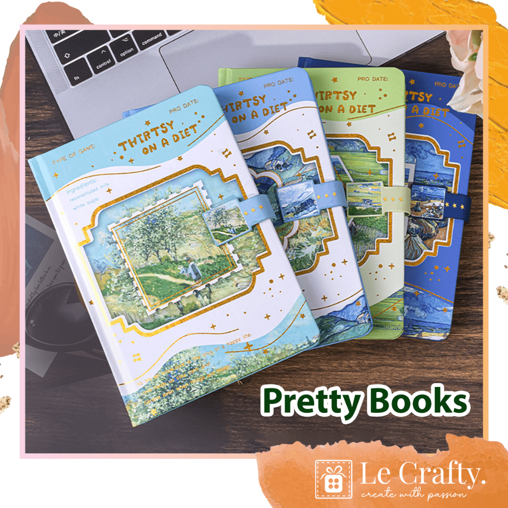 LeCrafty - Notebook Cute Journal Book Diary Color Page notebook buku ...