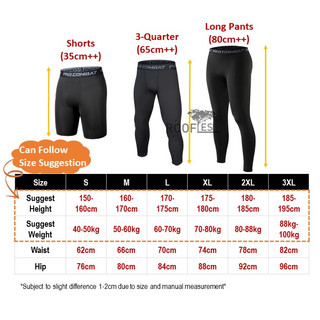 ROOFLESS Pro Combat Tight Pant Man Sport Legging Men Seluar Tight ...