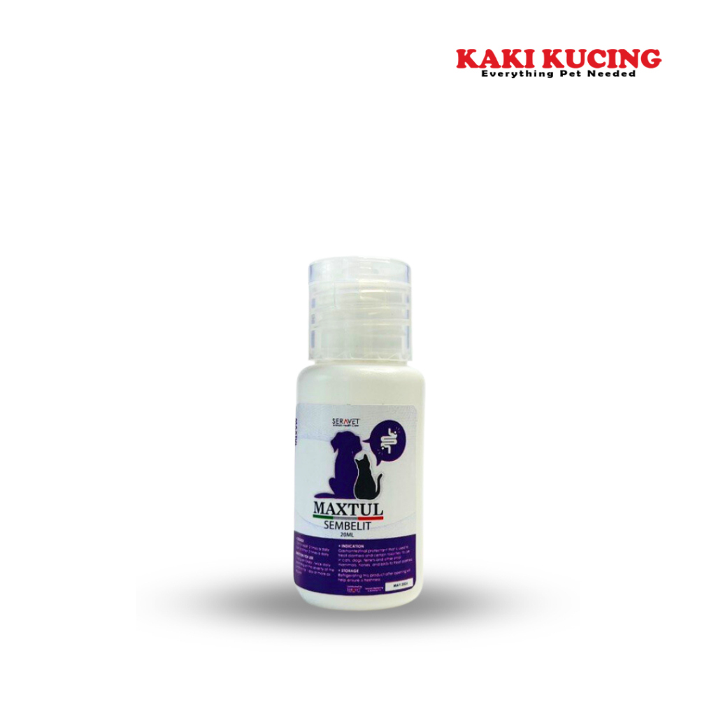 Seravet Maxtul Ubat Sembelit Kucing / Lembutkan Najis / Constipation ...
