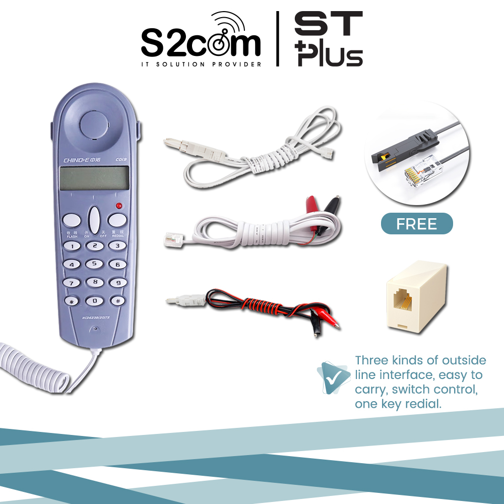 Krone 110 Type Test Head Module To Alligator Clips / RJ11 Voice ...