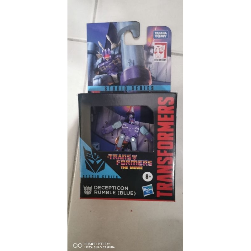 Transformers Studio Series Core Decepticon Rumble (Blue) | Shopee Malaysia
