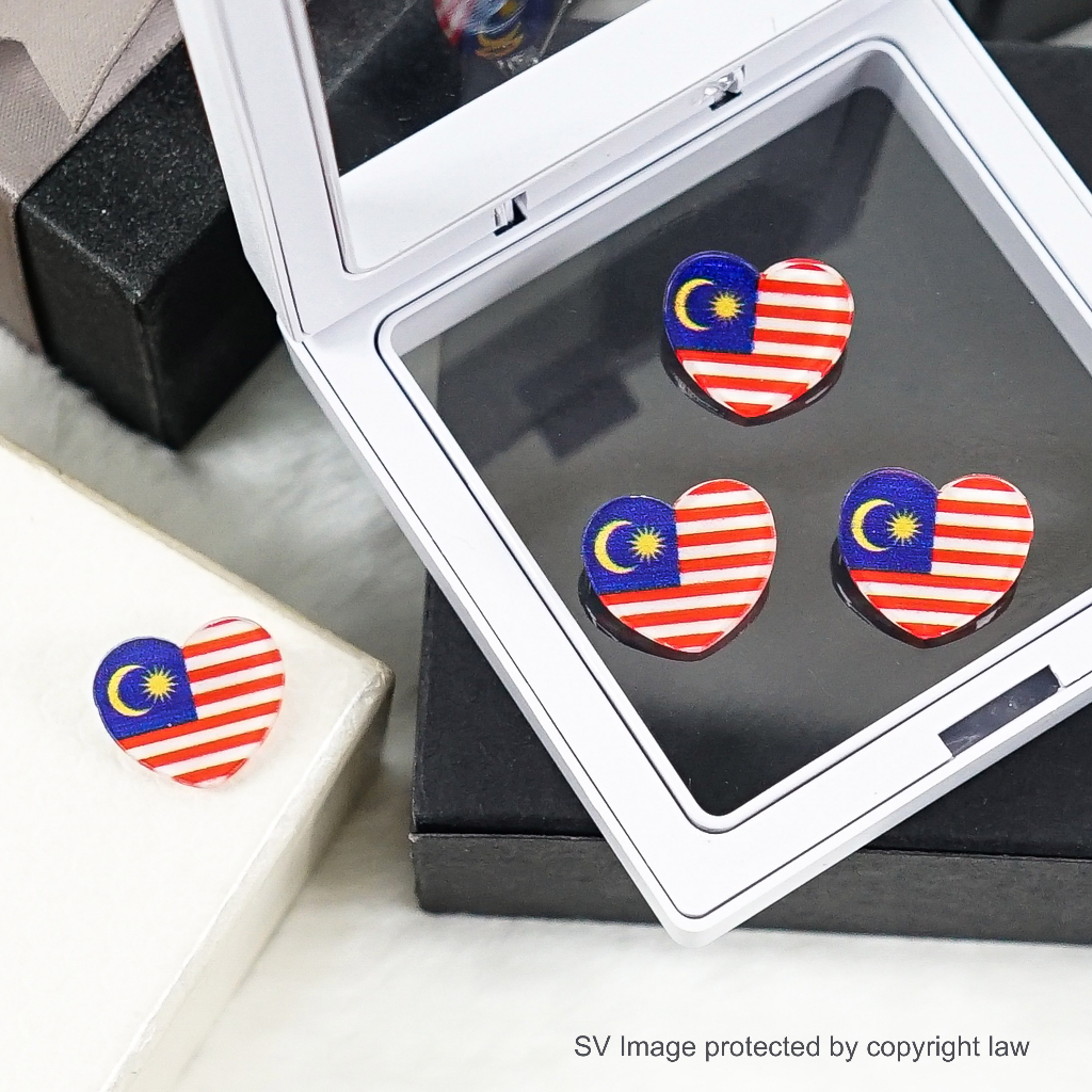 Baby Brooch Pin Tudung Shawl Bawal Bendera Malaysia Kecil Brooch ...